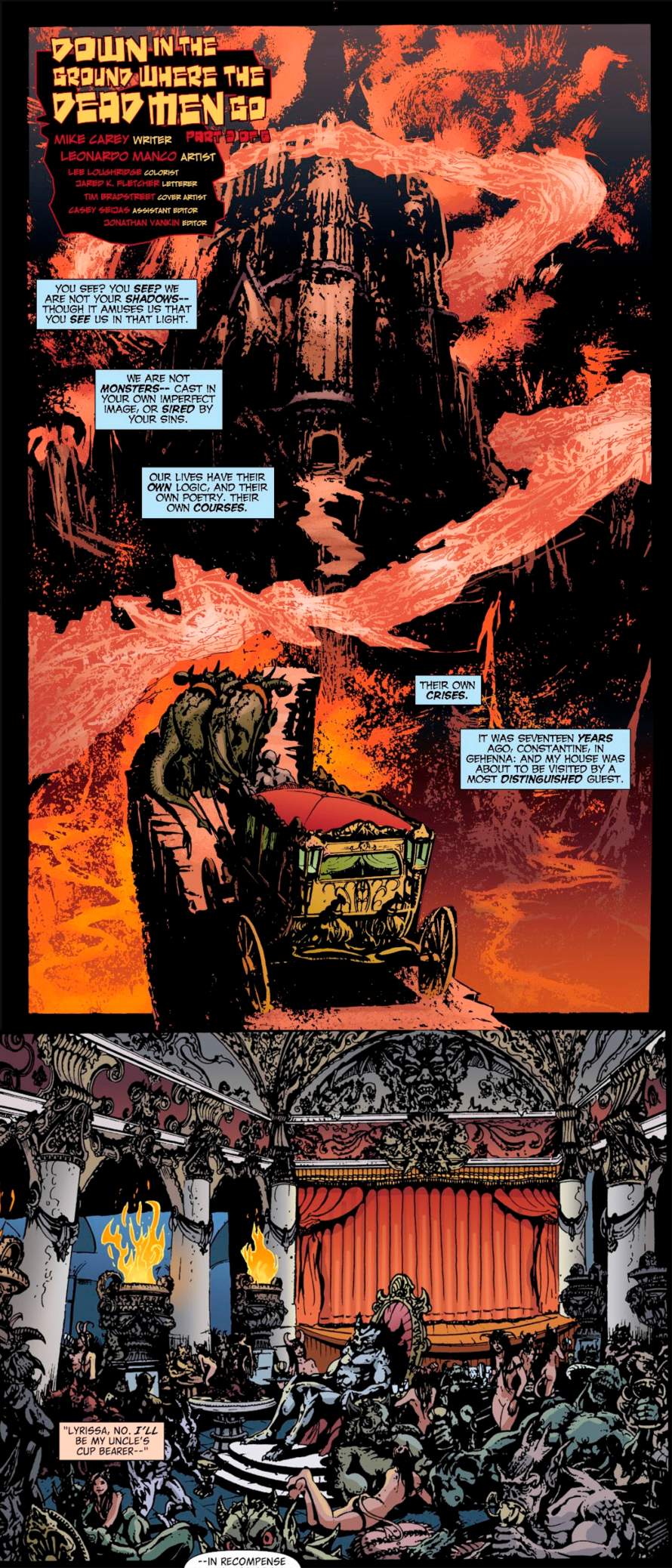 O inferno segundo Mike Mignola – O Quadro e o Risco